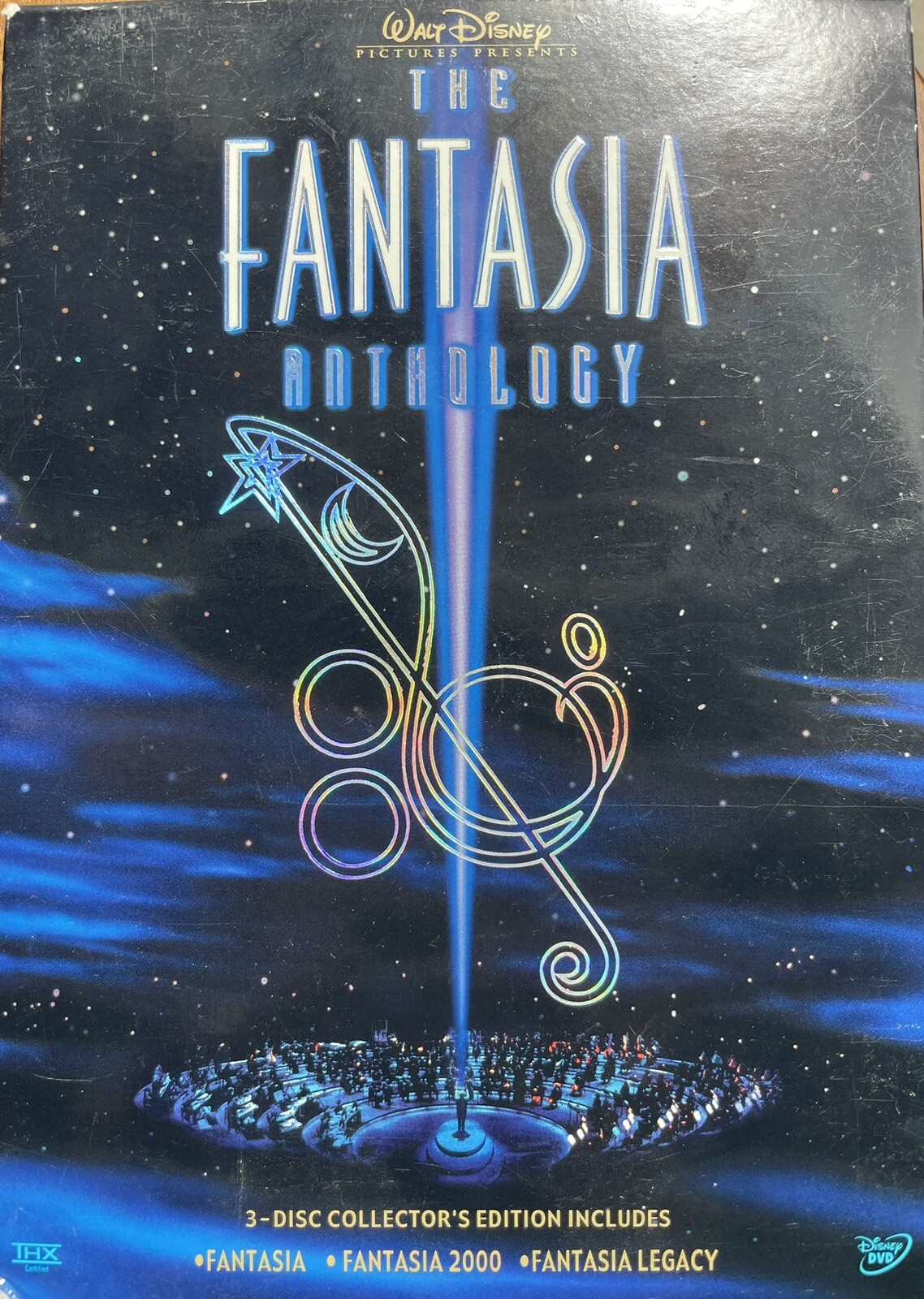 Fantasia Anthology (DVD, 2000, 3-Disc Set) 786936141030 | eBay
