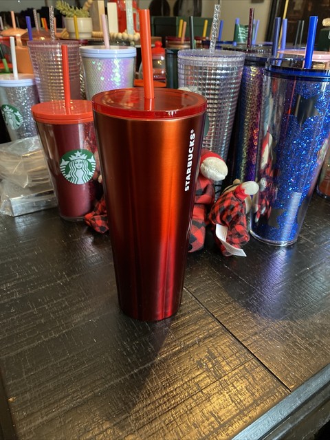 Starbucks Holiday 2020 Stainless Steel 24oz Puffy Red Cold Cup for sale ...