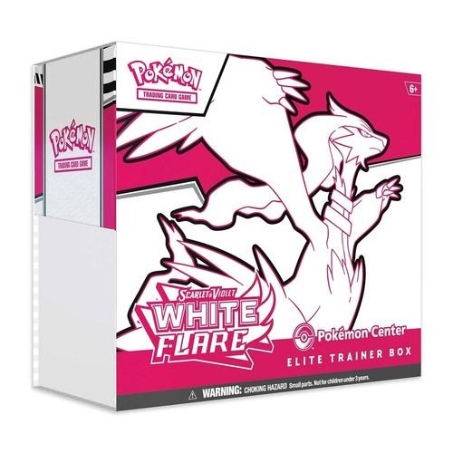 Pokémon TCG: White Flare Pokémon ETB Elite Trainer Box PRESALE ...