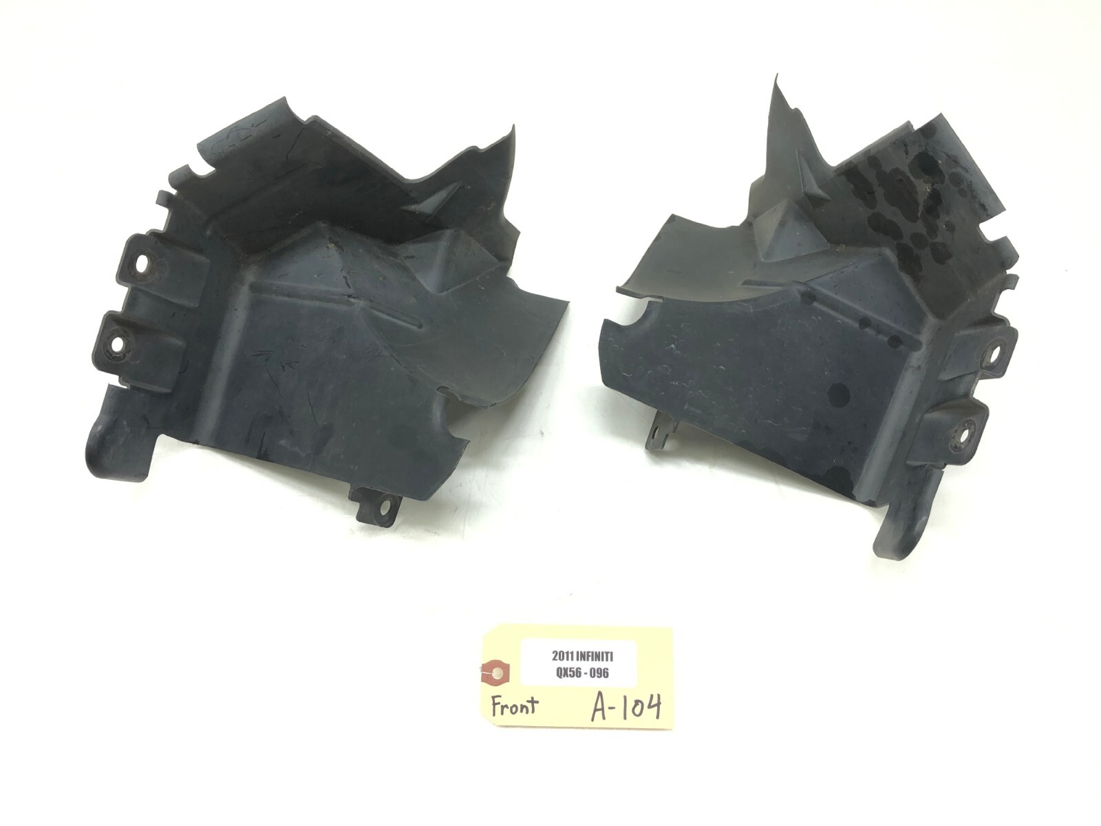 2011-2017 INFINITI QX56 QX80 RADIATOR SEAL BRACKETS X2 OEM | eBay