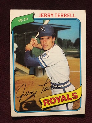 1980 Topps #98 Royals Jerry Terrell Baseball Card | eBay