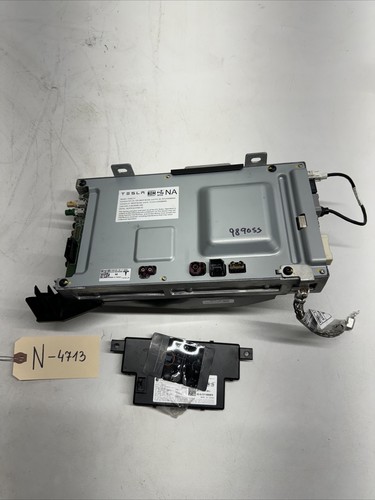 2021 OEM TESLA Model 3 Computer MCU 1566786-80-C w/vsec and key 4713 U1 ...