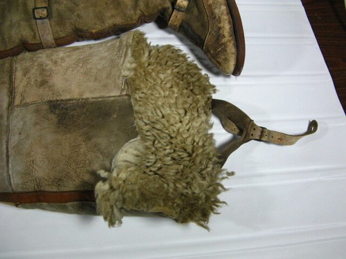 Rare 1918 Original WWI British Royal Flying Corps FUG Boots WOW! | eBay