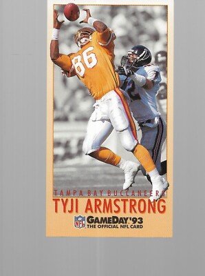 1993 GAME DAY FOOTBALL TYJI ARMSTRONG #178 | eBay