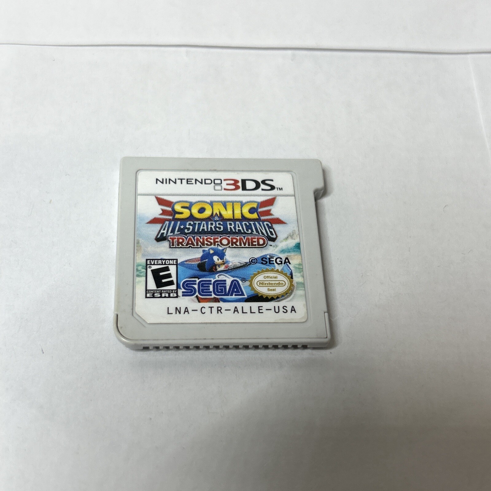 Sonic All-Stars Racing Transformed Nintendo 3DS 2DS Authentic | eBay