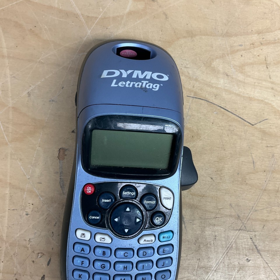DYMO LetraTag Handheld Labeler Label Maker Machine LT-100H - Tested ...