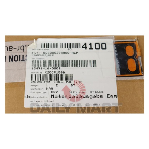 New In Box B&R X20CP1586 X20 CP 1586 PLC Module | eBay