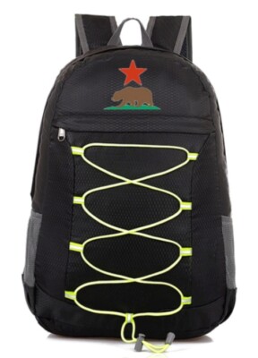 Nor Cal Foldable Backpack - Black | eBay