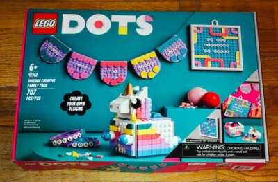 NEW Lego Dots 41962 Unicorn Creative Family Pack Arts & Crafts Set 707 ...