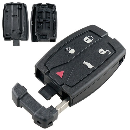 5 Button Remote Key Fob Shell + Blade For Land Rover Freelander 2 2006 ...