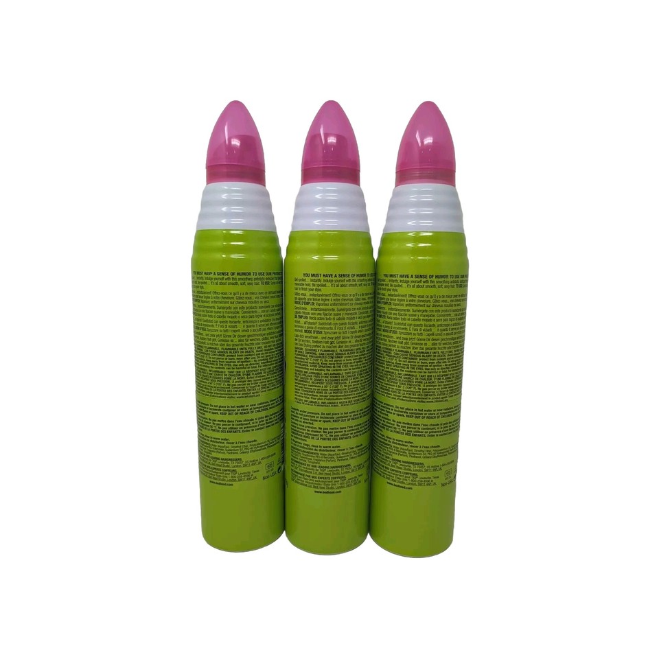 3 Pack - Bed Head Spoil Me Defrizzer Smoother & Instant Restyler ...