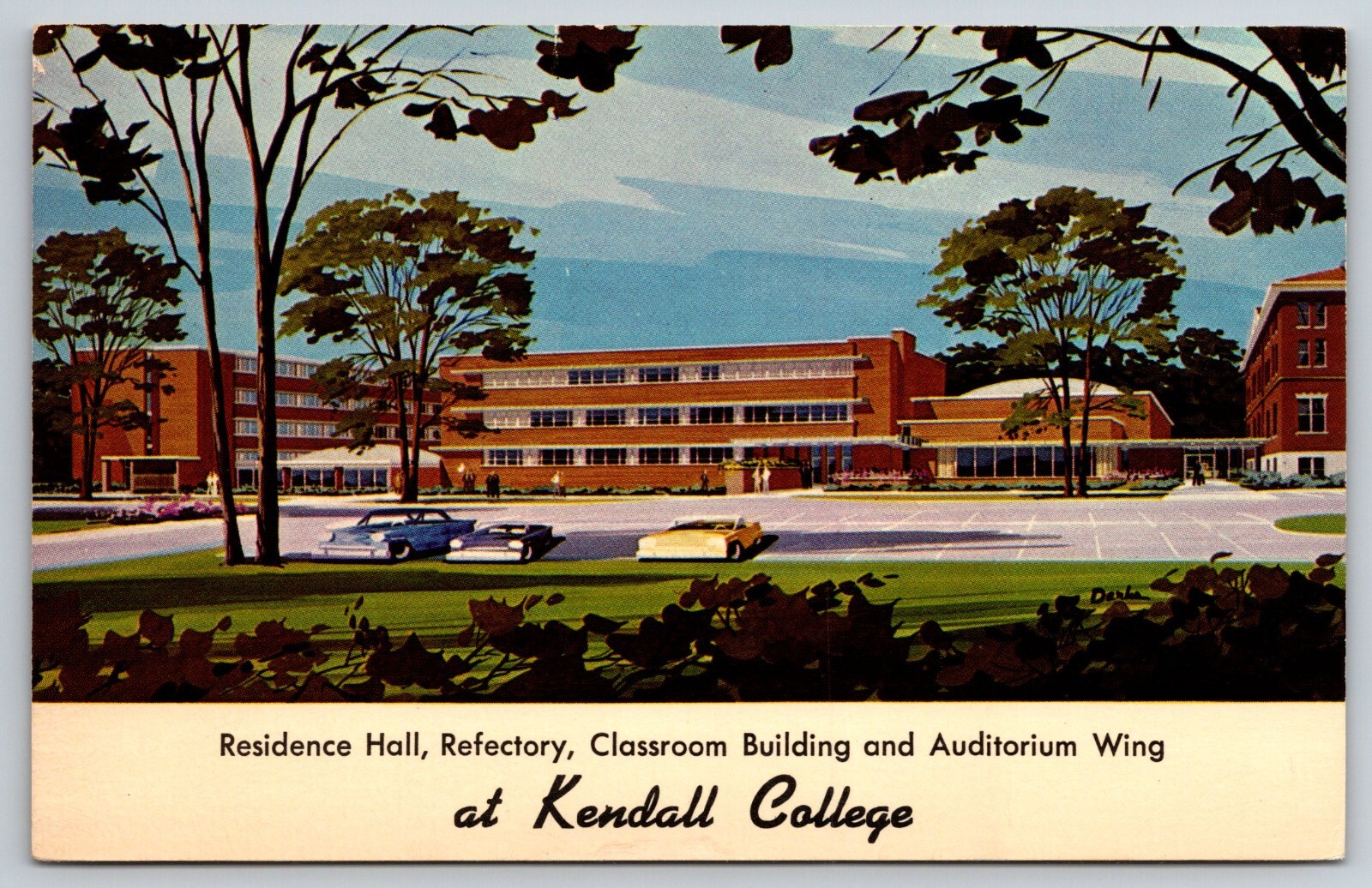 Kendall College Evanston IL Orrington Lincoln Arts Architects Drawing ...