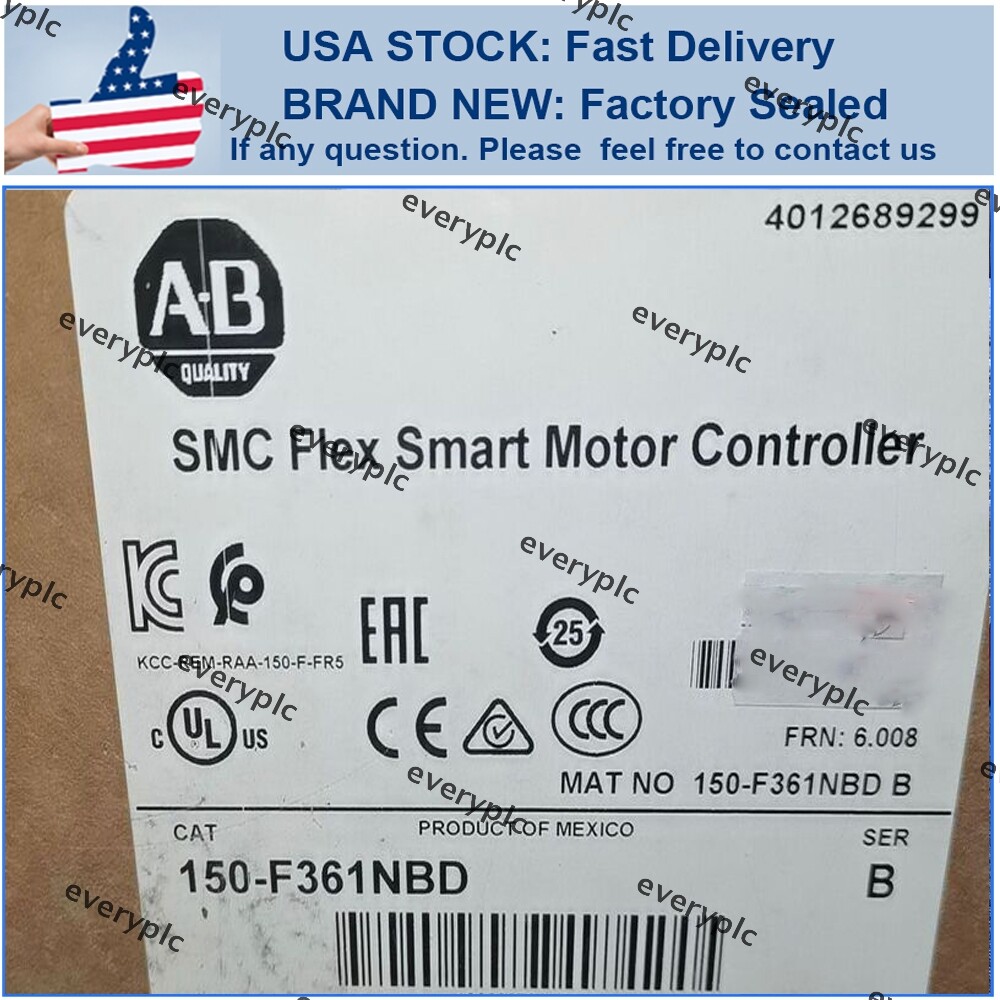 NEW ALLEN-BRADLEY 150-F361NBD AB SMART MOTOR CONTROLLER 150 F361NBD US ...