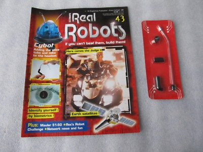 2001 UK ULTIMATE REAL ROBOTS MAGAZINE ISSUE 43 with unopened part ...