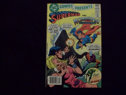 1981 DC COMICS PRESENTS # 40 w/ SUPERMAN,METAMORPHO THE ELEMENT MAN | eBay