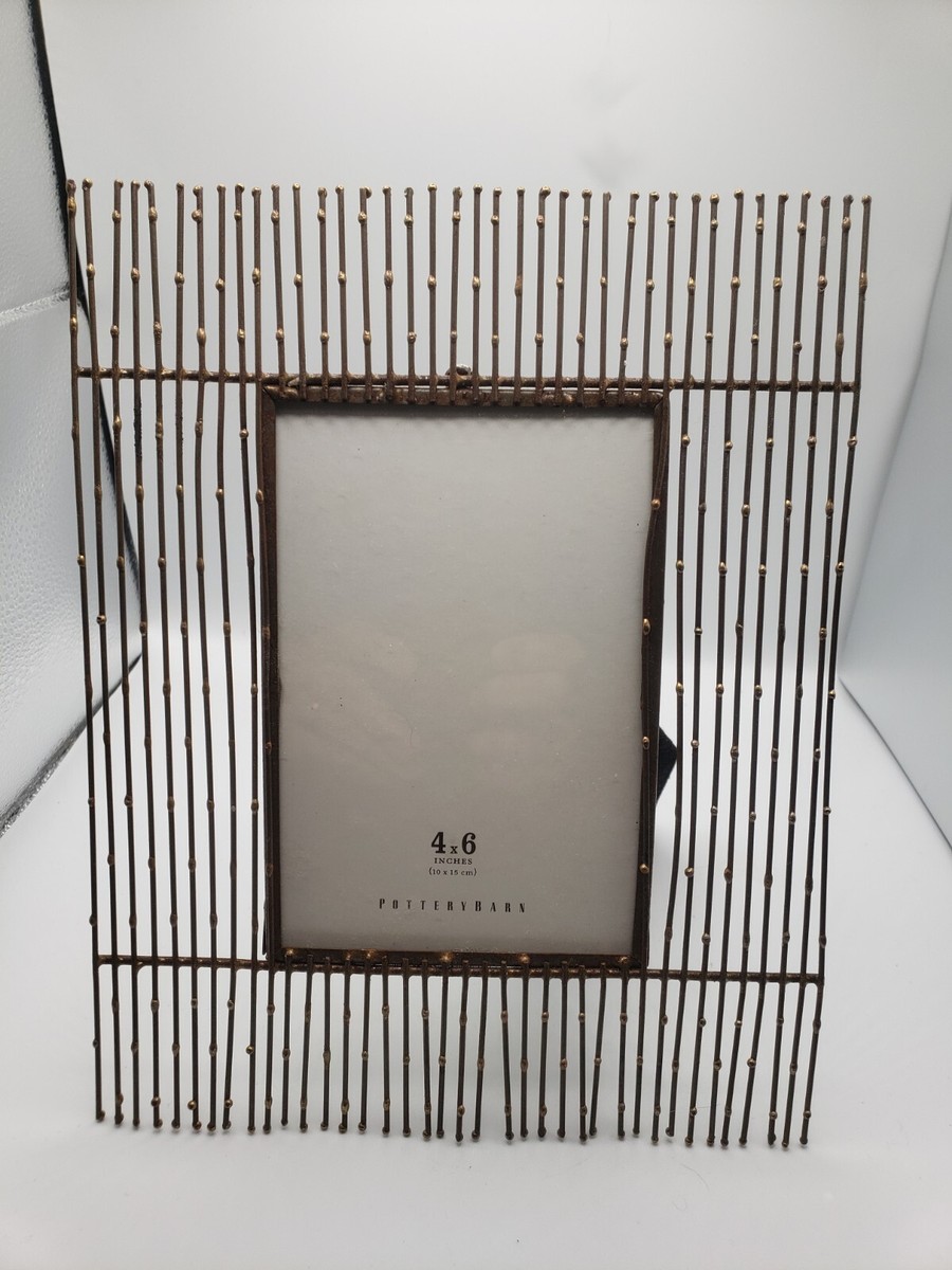 Pottery Barn Picture Frame With Wire Rope Picture Frames | Pottery