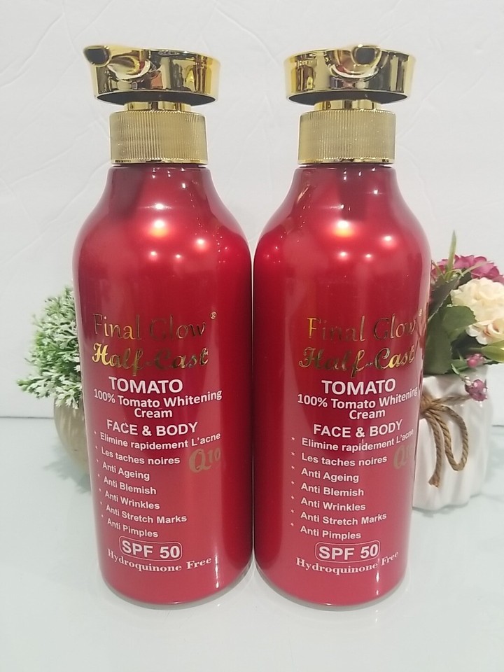 2X Final GLOW Tomato H-C face & body lotion 500mlx1 super 👌 effective ...