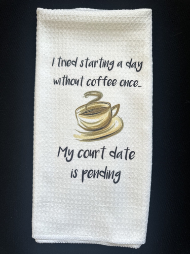 Handmade sublimation | Tea Towel | Dish Towel Gift | Dishcloth | Hand ...