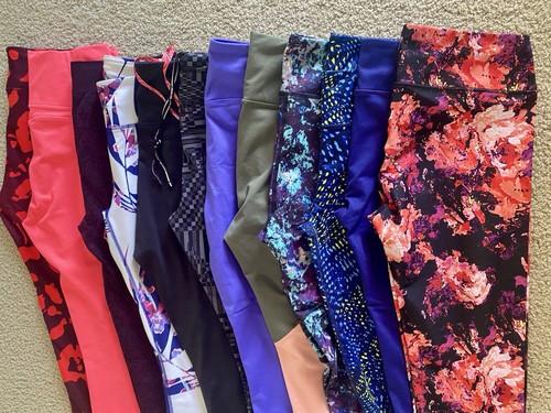 Women’s Exercise Clothing 31 Piece Lot- Fabletics Bottoms & Mixed Tops ...