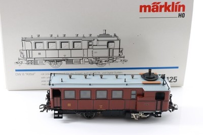H0 Märklin 3425 Dampftriebwagen Kittel DW8 digital AC braun OVP/N53 ...