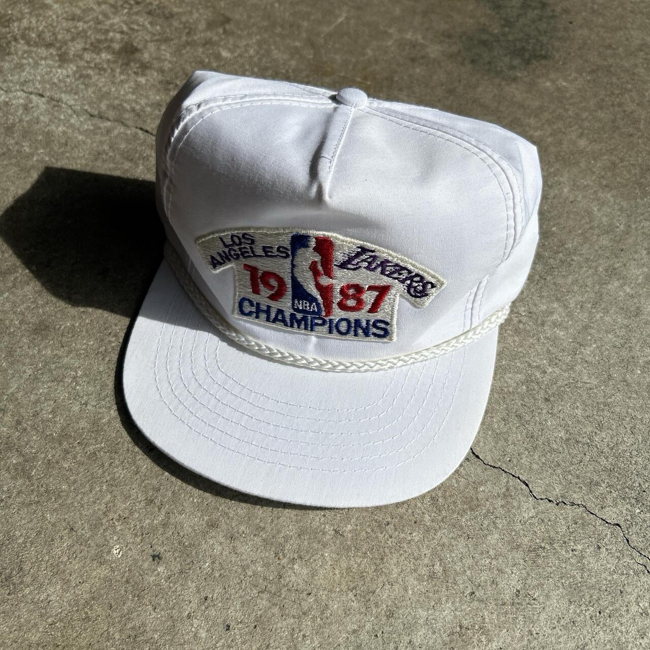 Vintage Los Angeles Lakers 1987 Champions SnapBack - Gem