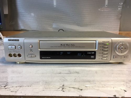 Samsung SV-5000W Worldwide VHS VCR Player Multi-System Hi-Fi Stereo ...