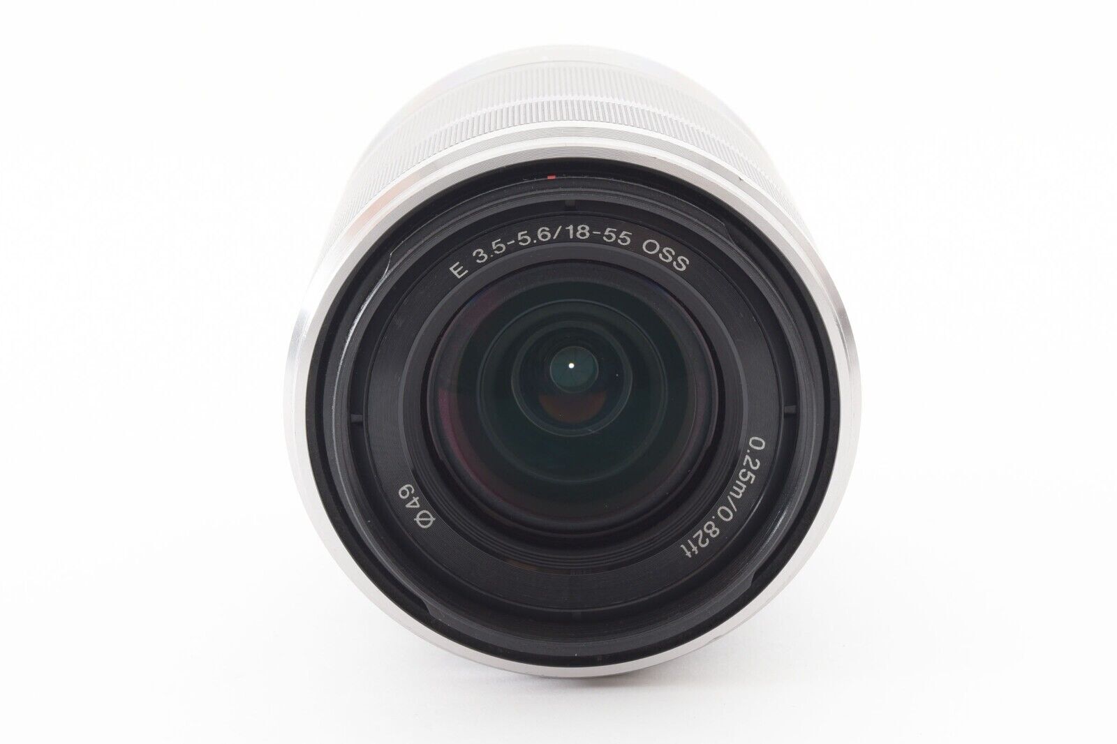 Sony E 18-55mm f/3.5-5.6 OSS Silver Lens SEL1855 w/Hood 341 27242785557 ...
