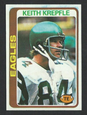 1978 TOPPS #216 KEITH KREPFLE Philadelphia Eagles ROOKIE CARD - 04 | eBay