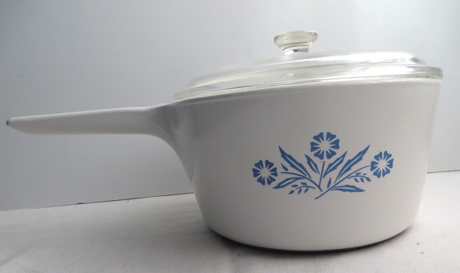 Corning Ware Range Toppers 1.5 Qt Sauce Pan & Lid Aluminum Base Blue ...