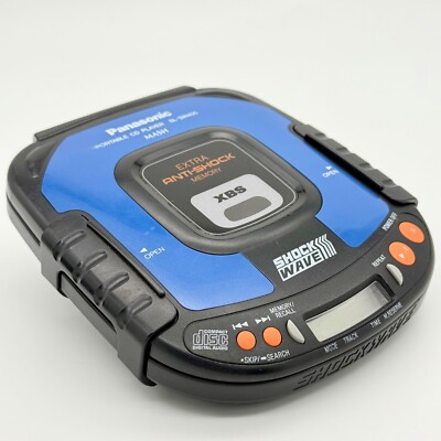 Panasonic ShockWave SL-SW405 Portable CD Player Vintage Late 90s ...