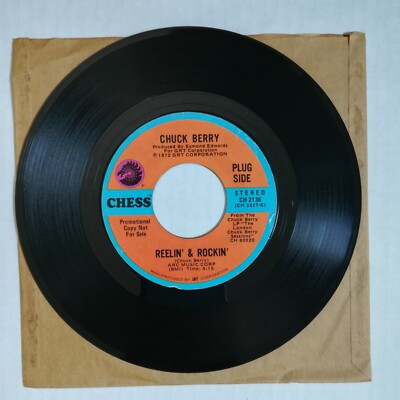 CHUCK BERRY Reelin' And Rockin' / Let's Boogie 1972 45 Chess CH 2136 NM ...