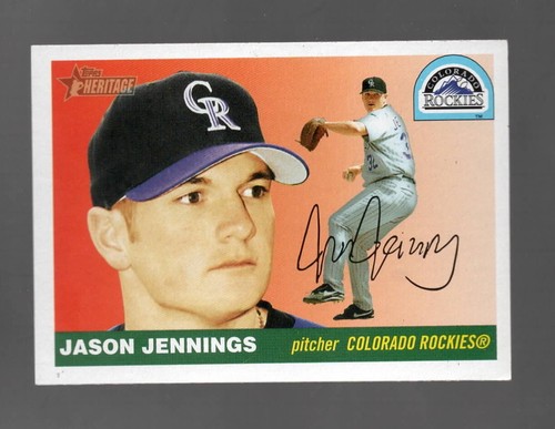 2004 Topps Heritage #187 Jason Jennings NM/Mint | eBay