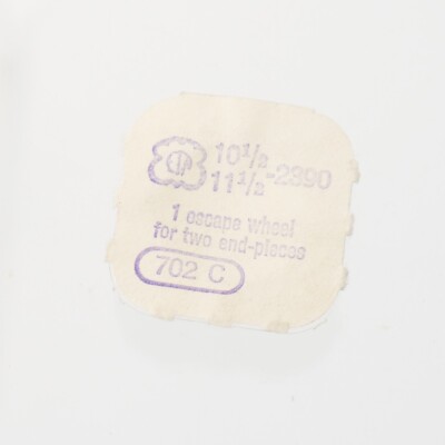 ETA 2390, 2450 Escape Wheel Watch Part 702 New Old Stock Watchmakers ...