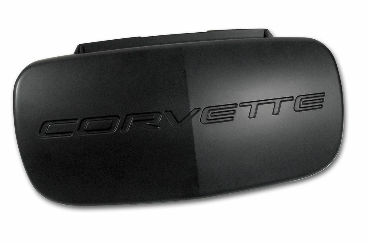 1997-2004 C5 Corvette OEM Front License Plate Filler Cover w/ Embossed ...