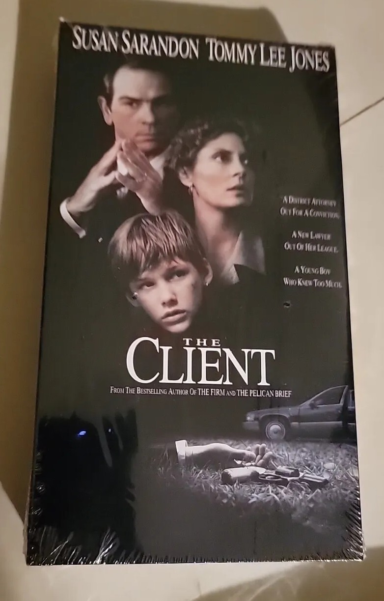 The Client (VHS, 1994, Sealed) Tommy Lee Jones & Susan Sarandon | eBay