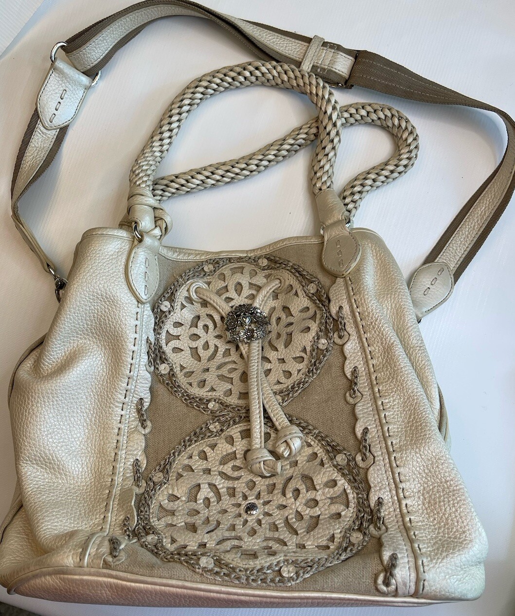 BRIGHTON MASTERPIECE Collection Large Flowered Cut Ou… - Gem