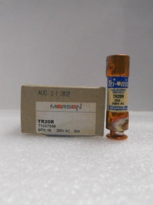 New Lot Ferraz Shawmut TR20R Amp Fuses Buss FRN-R-20 250 Volt NIB | eBay