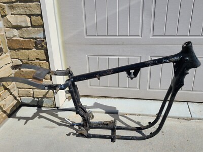 1970 Harley-Davidson Sportster Ironhead Frame | 47584-56 | Black ...