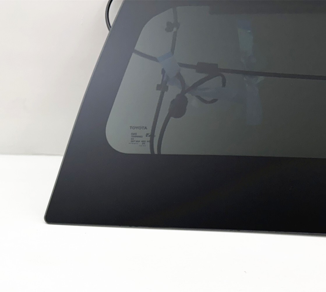 Non-Heated Power Sliding Back Window Glass OEM For 2024-2025 Toyota ...