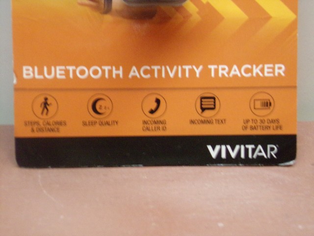 Vivitar TYL5101BLK V Fit Pro Bluetooth Activity Tracker Black for sale ...