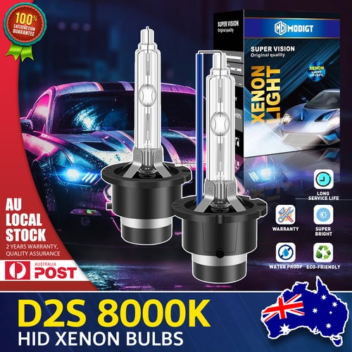 2X NEW D2S 8000K HID XENON REFLECTIVE HEADLIGHT BULBS FOR TOYOTA HONDA ...