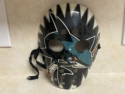 Warface by Design SAN JOSE SHARKS Goalie Mask Horror Jason Voorhees ...