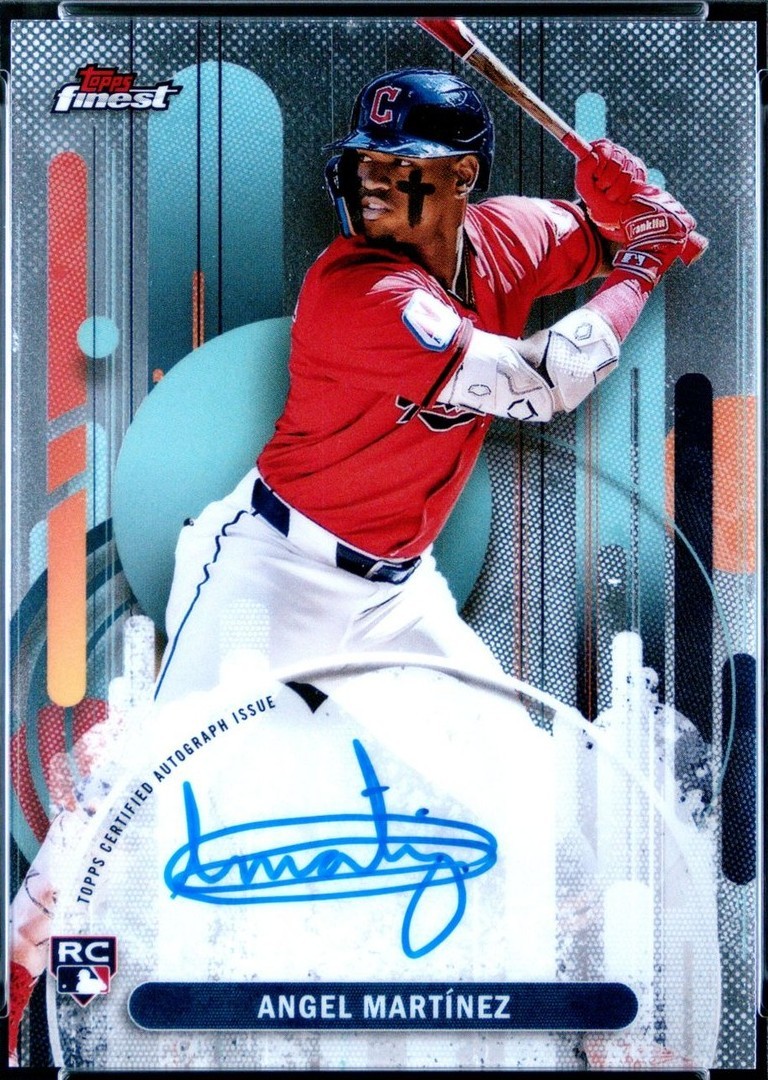 2025 Topps Finest - Finest Autographs Angel Martinez #FA-AMA (AU, RC ...