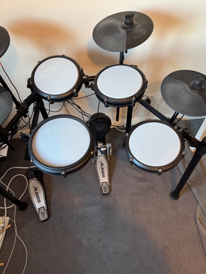 alesis nitro max kit electric drum set | eBay UK