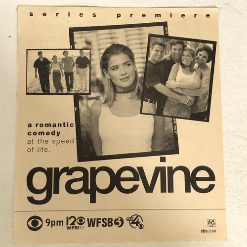 Grapevine Tv Series Print Ad Kristy Swanson TPA7 | eBay