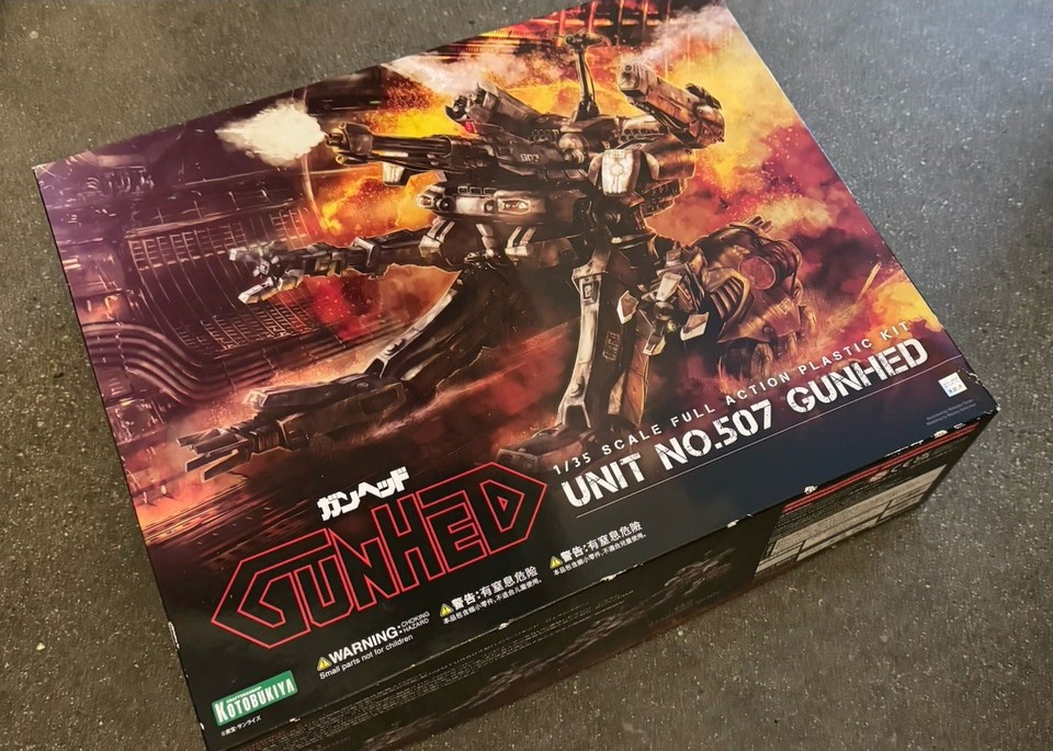 Kotobukiya Gunhed Unit No.507 1/35 Scale Model Kit USA Seller TANK ...