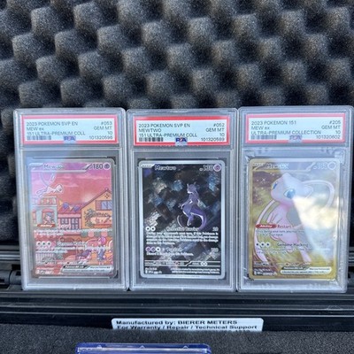 Pokemon 151 Promo Set Mew, Mewtwo, Metal Mew Psa10 | eBay