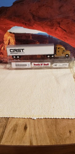 CRST Freightliner Cascadia. 1/87 scale diecast/plastic tractor/trailer ...