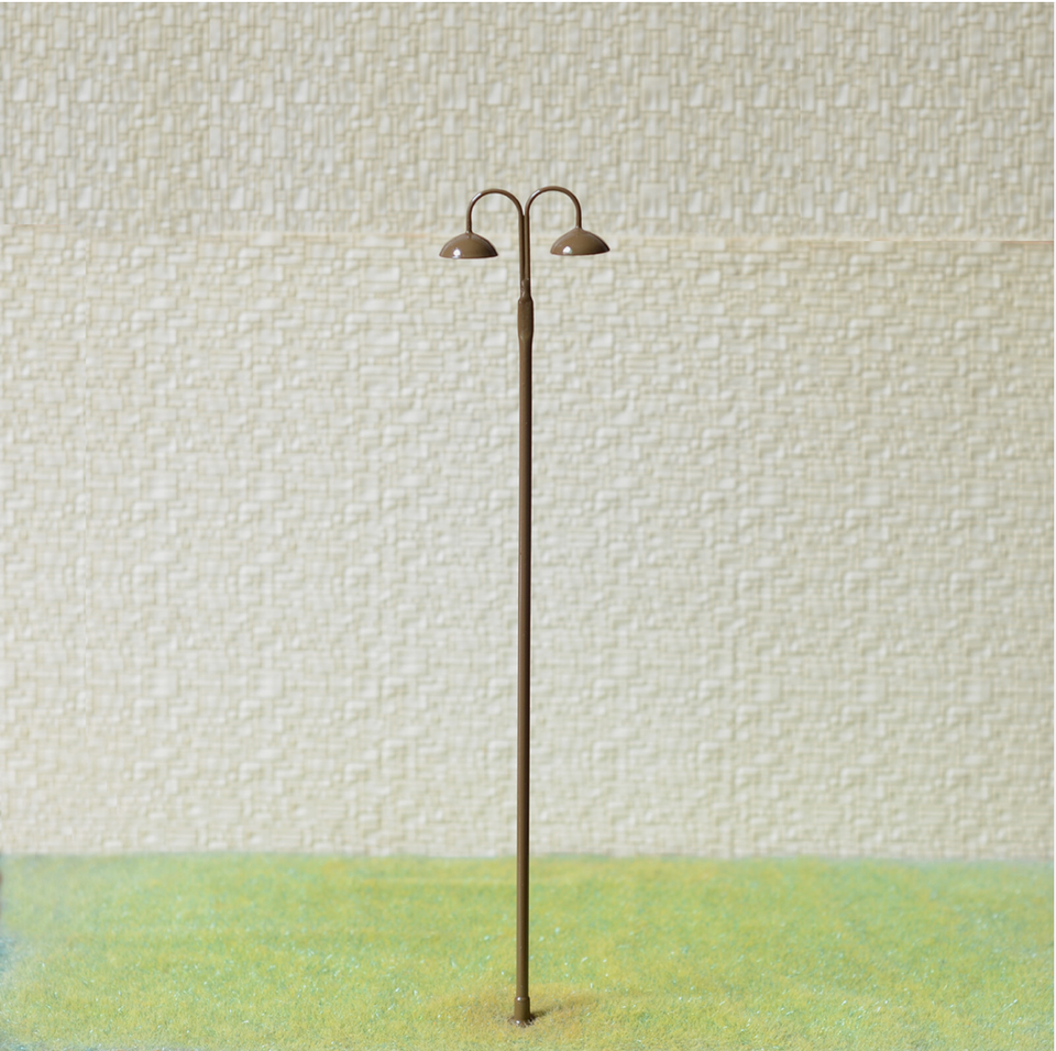 5 x O scale street light model train railroad LED station path lamp ...