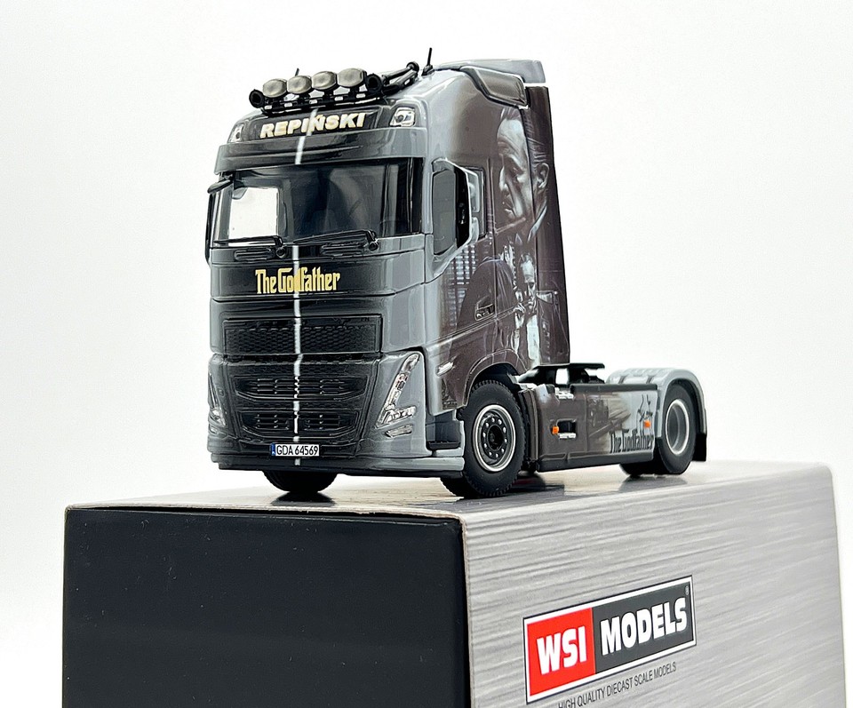 Volvo FH5 globetrotter XL 4x2 "Repinski Godfather" WSI truck models 1: ...